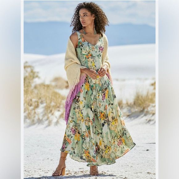 Peruvian Connection | Dresses | Peruvian Connection Tahitian Flowers ...